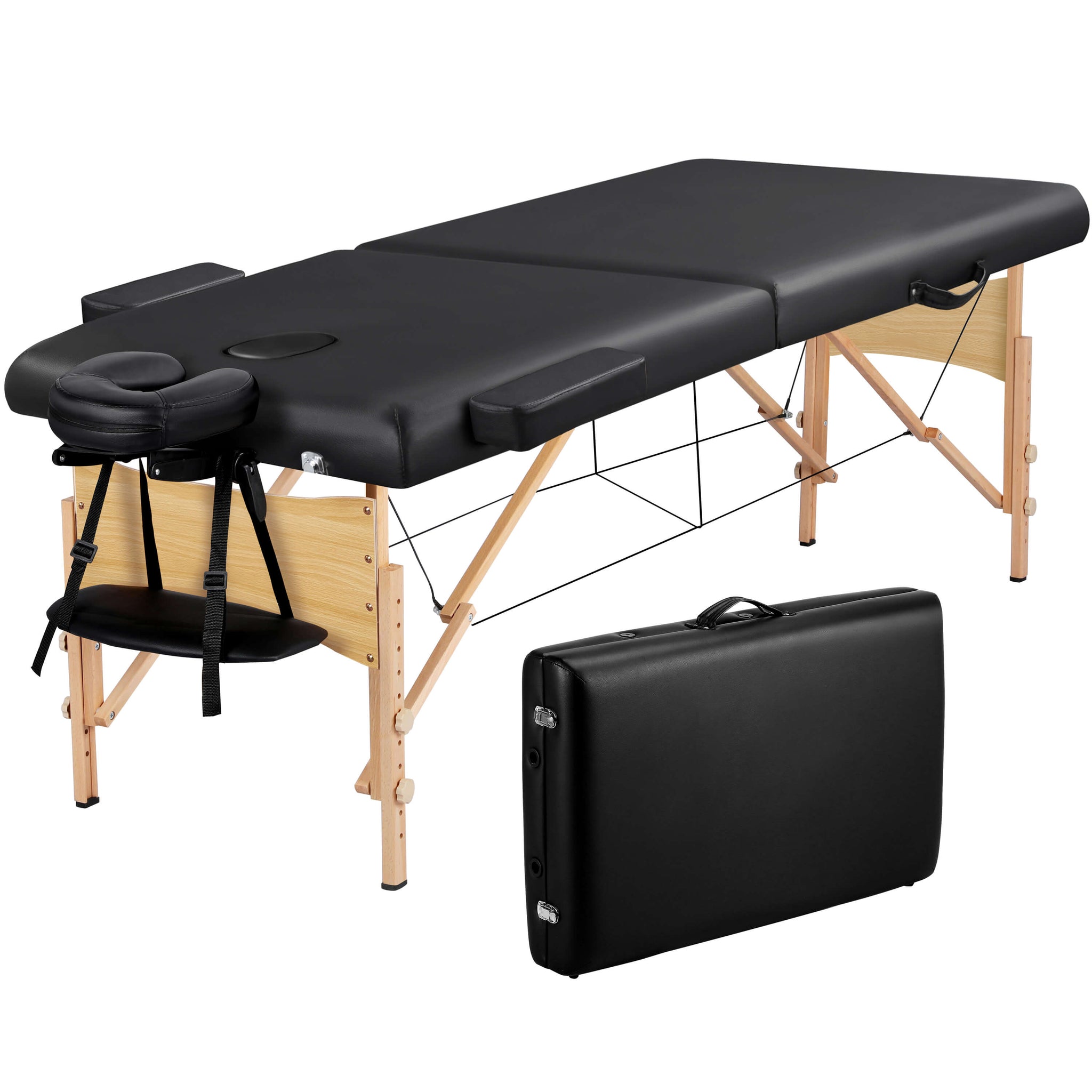 Yaheetech Spa Bed Portable Lash Bed Massage Bed