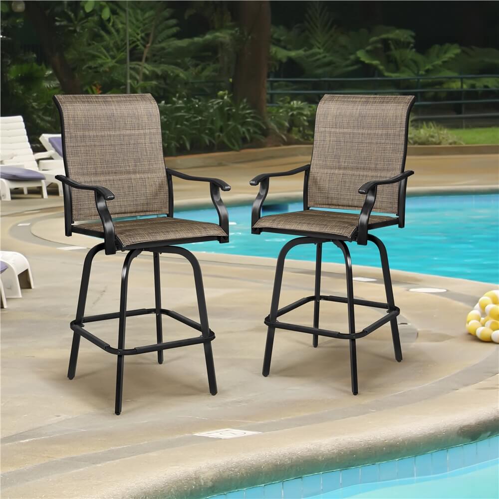 Yaheetech Texteline Bistro Chairs with High Back — yaheetech.shop