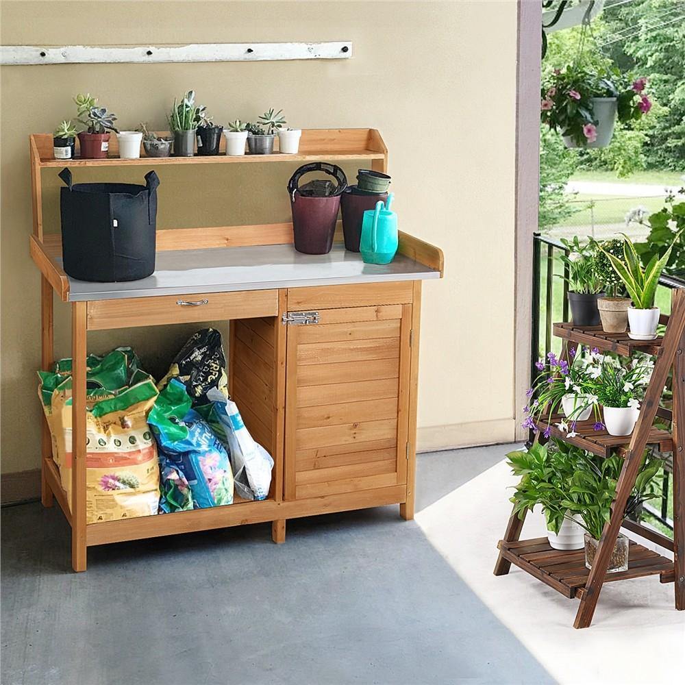Yaheetech Garden Potting Bench Table — yaheetech.shop