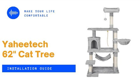 Yaheetech Cat Tree 62 Inch